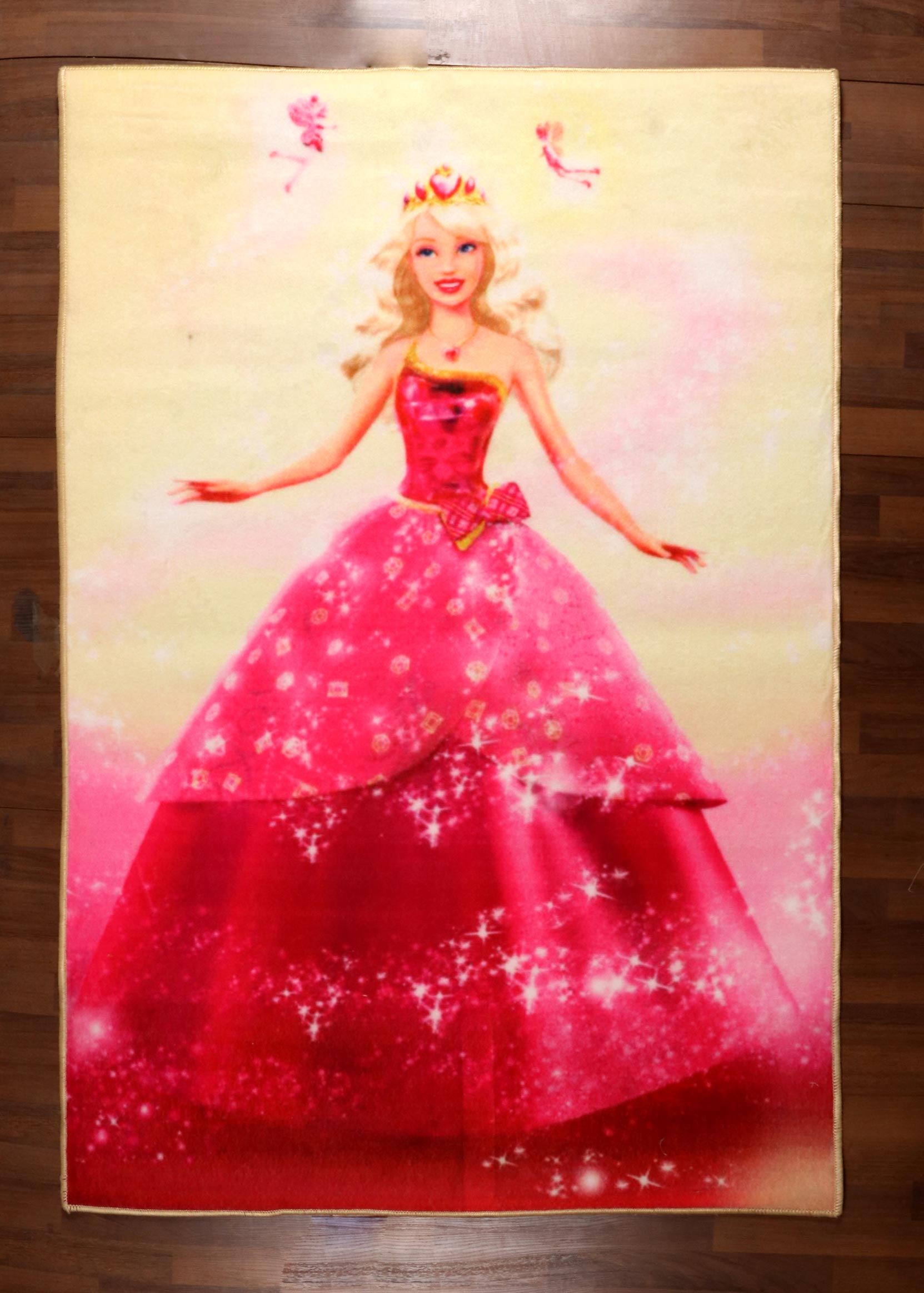 Cartoon Barbie Floor Rug – Room Decor for Kids – Nayyer Carpets