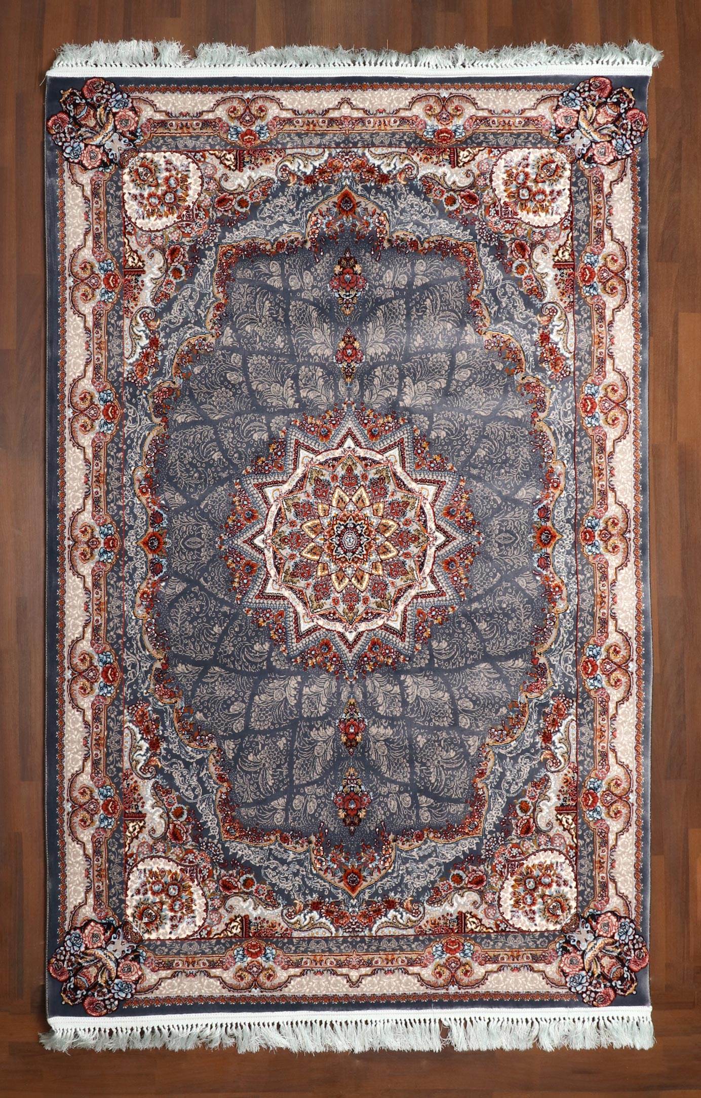 Vintage Persian Star Medallion Rug – Nayyer Carpets