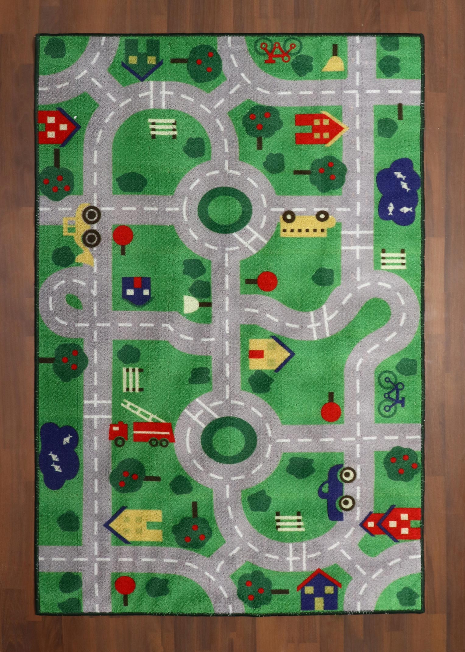 Interactive Road Traffic Play Rug for Kids – Nayyer Carpets
